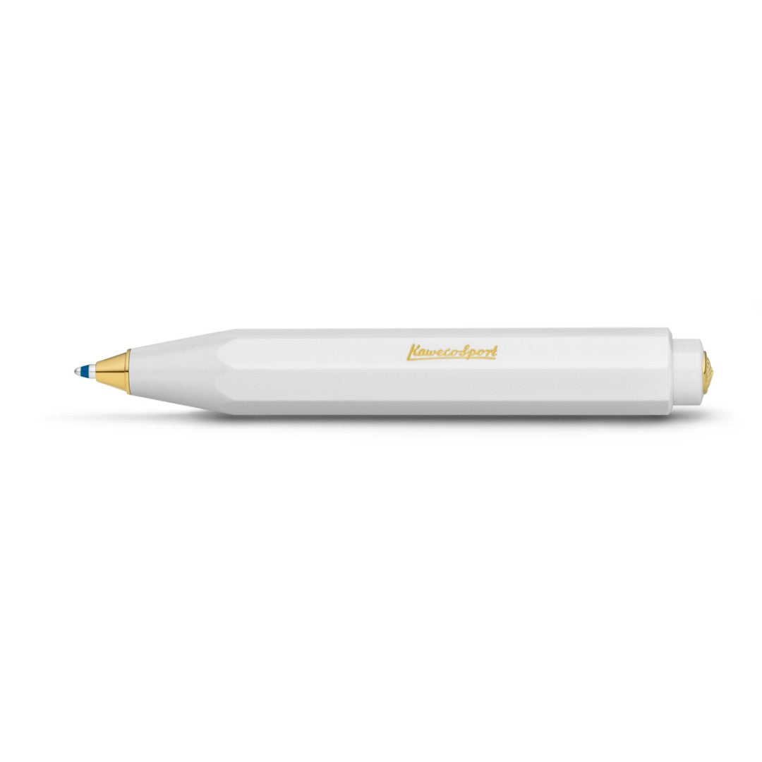 Kaweco Classic SPORT, White, Ball Pen by Kaweco | Circle Tape