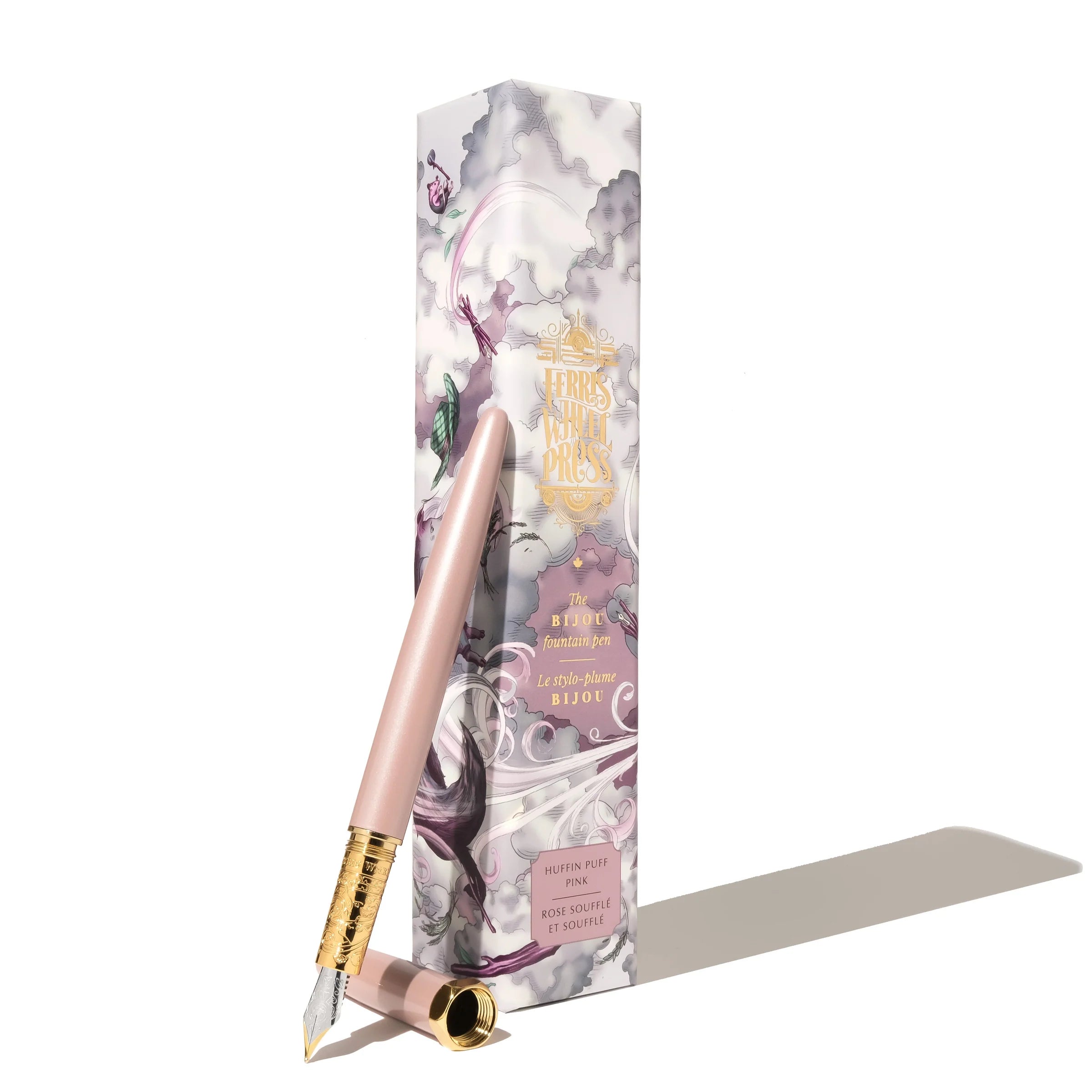 Huffin Puff Pink, The Bijou Fountain Pen by Ferris Wheel Press | Circle ...