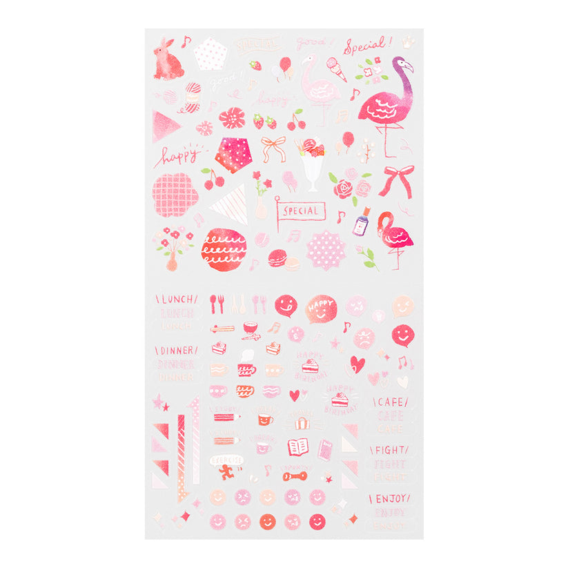 midori, Pink, Sticker Collection - Single Color by midori | Circle Tape