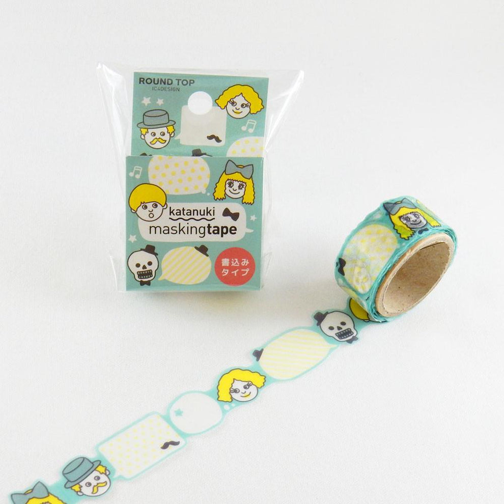 Masking Tape - ROUND TOP, Writing 2, 20mm x 5m by Round Top | Circle Tape