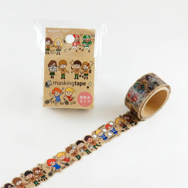 Masking Tape - ROUND TOP, School, 20mm x 5m by Round Top | Circle Tape