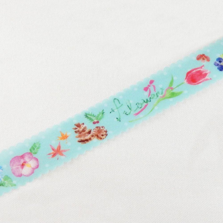 Flower, ROUND TOP Masking Tape by Round Top | Circle Tape